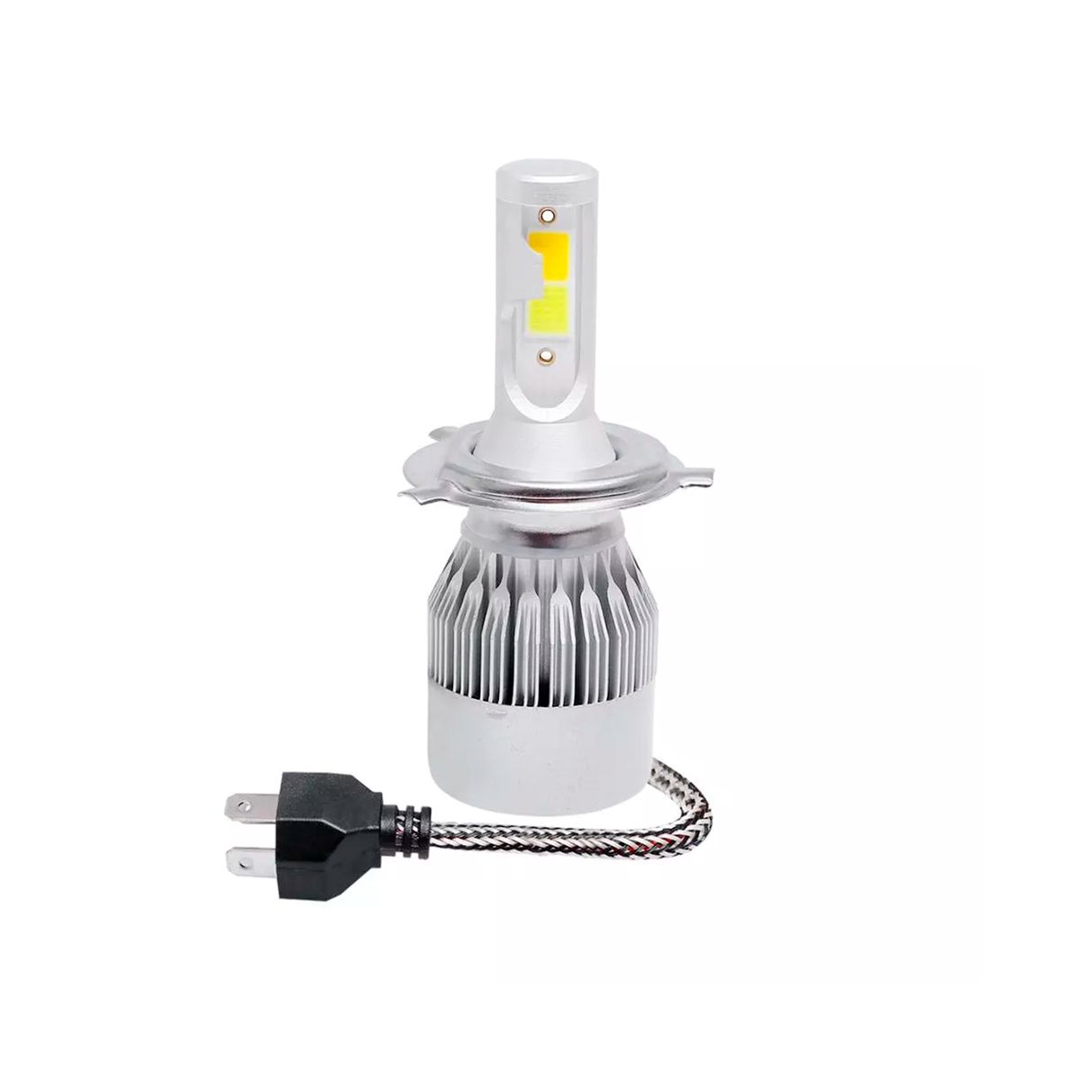 VikingoBiker - H4-DUAL FOCO LED H4 C6 DUAL BLANCO/AMBAR