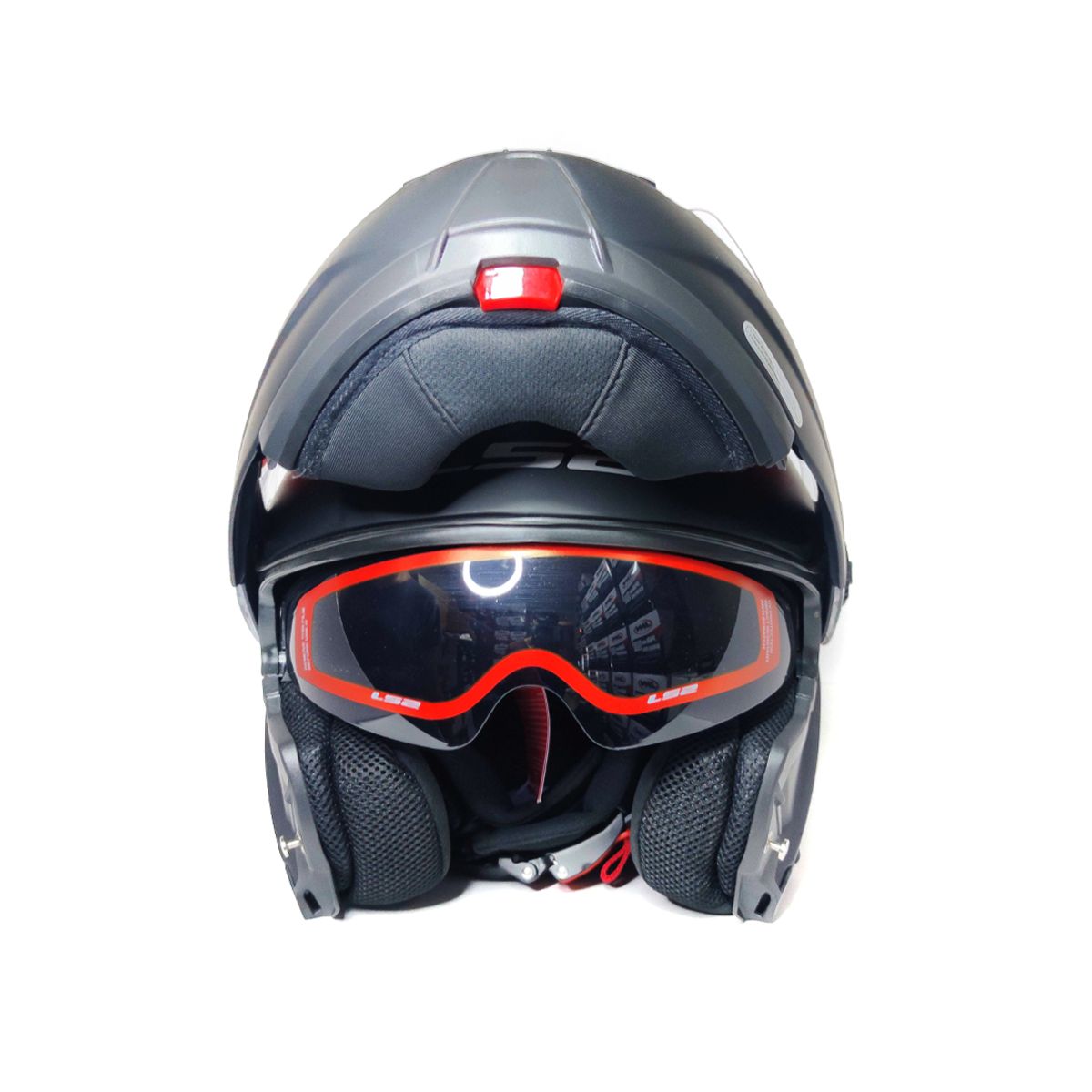 VikingoBiker - CASCO LS2 FF325 STROBE NEGRO MATE